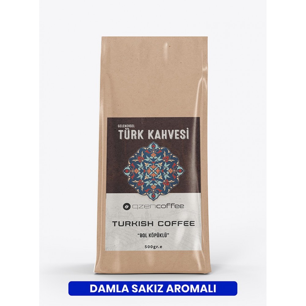 DAMLASAKIZ AROMALI TÜRK KAHVESİ 500gr
